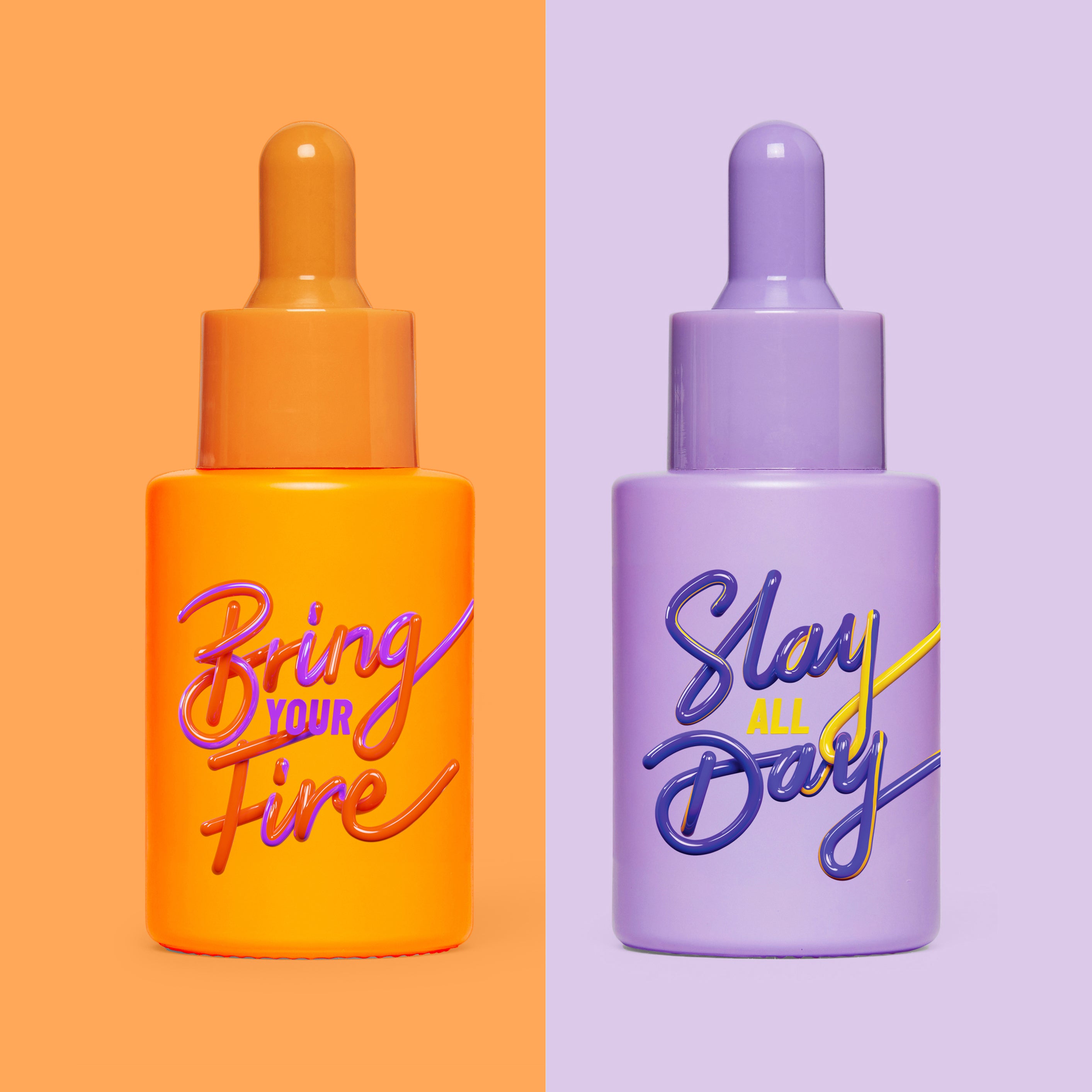 Bring Your Fire & Slay All Day Facial Oil – HotChi
